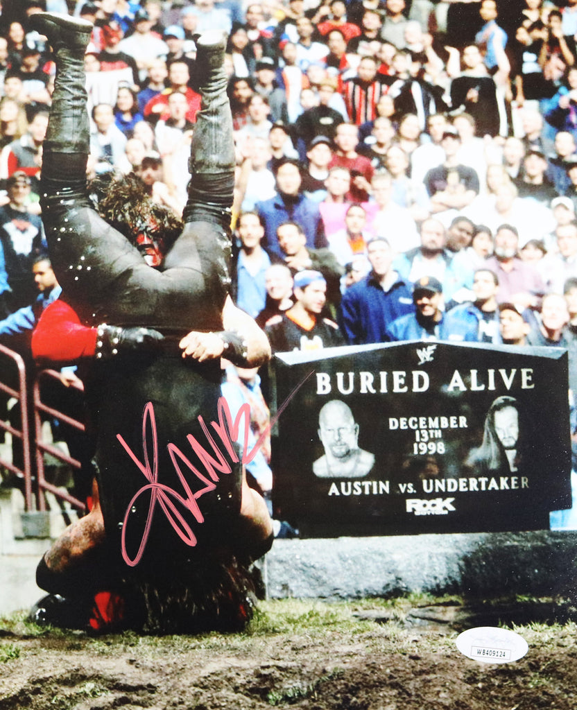 Kane WWE Signed Autographed 8" x 10" Photo JSA Witnessed COA – Sports ...