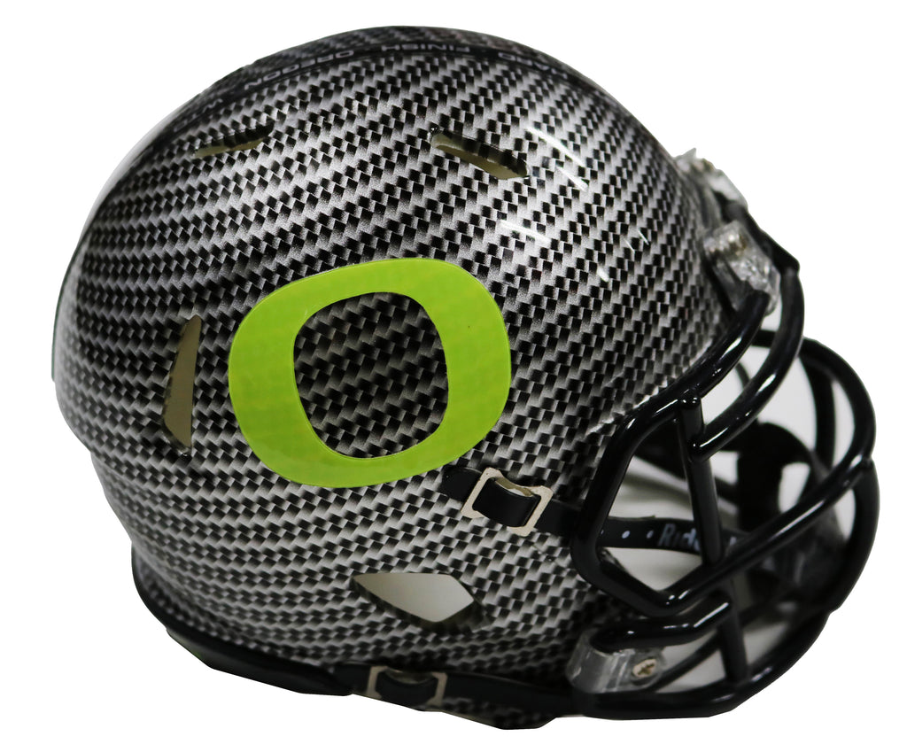 Oregon Ducks Alternate Carbon Fiber Riddell Speed Mini Helmet – Sports ...