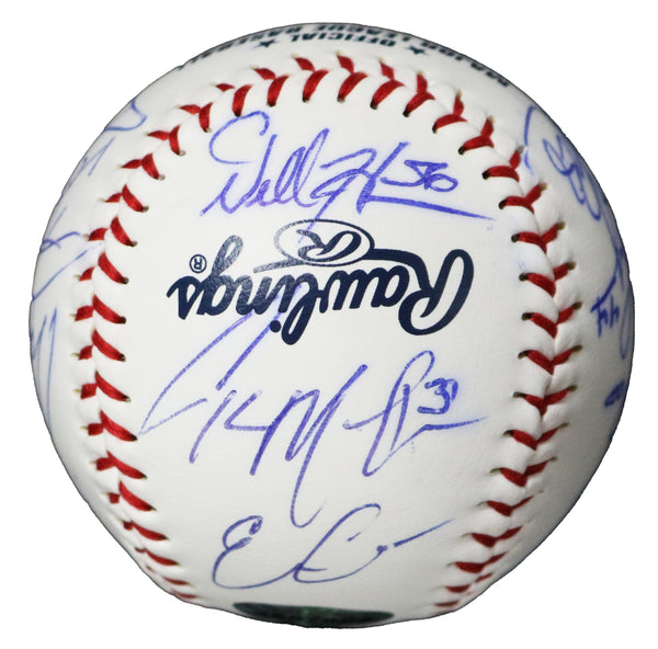 Houston Astros 2015 Team Autographed Logo Baseball - 14 Signatures ...