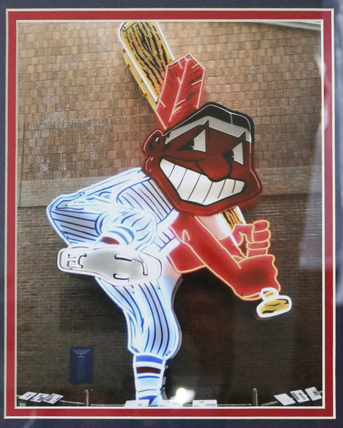 Chief Wahoo Cleveland Indians 22" x 14" Framed Photo – Sports ...